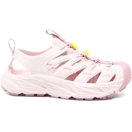 Hoka One One Hoka Sandalen - U Hopara Rose Tea/neon Rose - Gr. US_8 - in Gold - f&uuml;r Damen