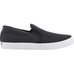 Emporio Armani Low-Top Sneaker - Sneaker slip on nera - Gr. 36_2_3 - in Schwarz - für Damen