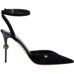 Elisabetta Franchi Sandalen - Sandals Black - Gr. 39 (EU) - in Schwarz - f&uuml;r Damen