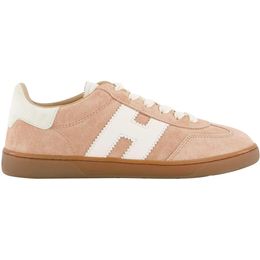 Hogan Low-Top Sneaker - Dames Cool Sneaker Roze - Gr. 37 (EU) - in Gold - f&uuml;r Damen