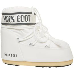 Moon Boot Moonboot Stiefel - Boots 'Icon Low Nylon' - Gr. 36 (EU) - in Wei&szlig; - f&uuml;r Damen