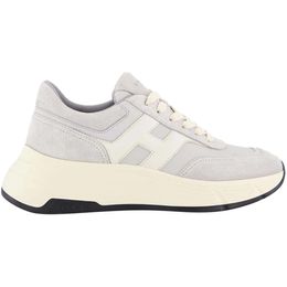 Hogan Low-Top Sneaker - Dames H669 Sneaker Grijs - Gr. 39,5 (EU) - in Grau - f&uuml;r Damen