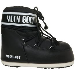 Moon Boot Moonboot Stiefel - Boots 'Icon Low Nylon' - Gr. 39 (EU) - in Schwarz - f&uuml;r Damen