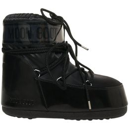 Moon Boot Moonboot Stiefel - Boots 'Icon Low Glance' - Gr. 39 (EU) - in Schwarz - f&uuml;r Damen