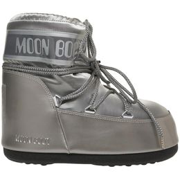 Moon Boot Moonboot Stiefel - Boots 'Icon Low Glance' - Gr. 36 (EU) - in Grau - f&uuml;r Damen