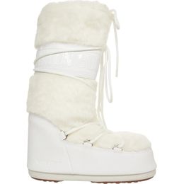 Moon Boot Moonboot Stiefel - Boots 'ICON FAUX' - Gr. 35 (EU) - in Weiß - für Damen