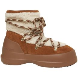 Moon Boot Moonboot Stiefel - Suede boots 'LUNA BOOT SHEA' - Gr. 36 (EU) - in Wei&szlig; - f&uuml;r Damen