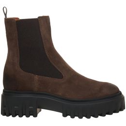 Hogan Stiefel - Chelsea boots 'H673' - Gr. 37 (EU) - in Braun - f&uuml;r Damen