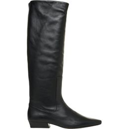 Staud Stiefel - Leather boots 'Wally' - Gr. 37 (EU) - in Schwarz - f&uuml;r Damen