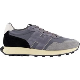 Hogan Low-Top Sneaker - Heren H601 Sneaker Grijs - Gr. UK_10 - in Grau - f&uuml;r Damen