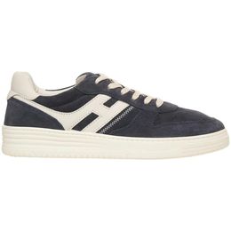Hogan Low-Top Sneaker - Sneakers 'H630' - Gr. UK_10 - in Blau - f&uuml;r Damen