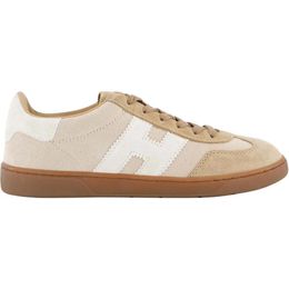 Hogan Low-Top Sneaker - Dames Cool Sneaker Beige - Gr. 38,5 (EU) - in Beige - für Damen