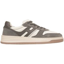 Hogan Low-Top Sneaker - Sneakers 'H630' - Gr. UK_8_5 - in Beige - f&uuml;r Damen