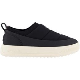 Moncler Low-Top Sneaker - Heren Altive Slip On Wit/Zwart - Gr. 42 (EU) - in Schwarz - f&uuml;r Damen