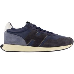 Hogan Low-Top Sneaker - Heren H601 Sneaker Blauw - Gr. UK_10 - in Blau - f&uuml;r Damen