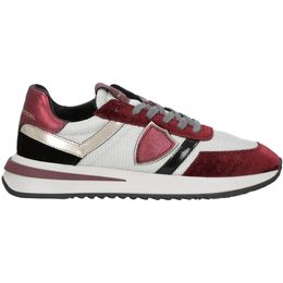 Philippe Model Low-Top Sneaker - Dames Tropez 2.1 Low Woman - Gr. 37 (EU) - in Rot - f&uuml;r Damen