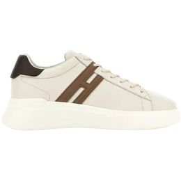 Hogan Low-Top Sneaker - Sneakers Ivory - Gr. US_7_5 - in Wei&szlig; - f&uuml;r Damen