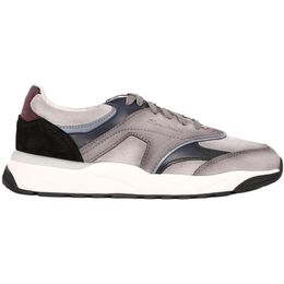 Santoni Low-Top Sneaker - Sneaker - Gr. UK_10_5 - in Grau - f&uuml;r Damen