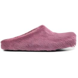 Marni Slipper & Pantoletten - M Fussbett Sabot Mauve - Gr. 45 (EU) - in Gold - f&uuml;r Damen