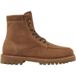 NUBIKK Stiefel - Ethan Harvey Bruine Boots voor Heren - Gr. 46 (EU) - in Bunt - f&uuml;r Damen