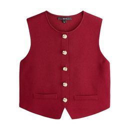 next Suit Vest female Red size S