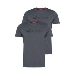 Alpha Industries Shirt Herren Größe XXL grau
