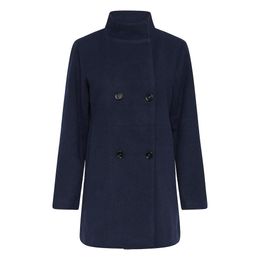 Kaffe Between-Seasons Coat 'Fanny' female Blue size 44
