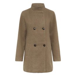 Kaffe Between-Seasons Coat 'Fanny' female Brown size 44