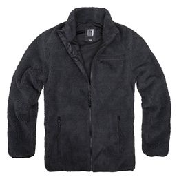 bw-online-shop Teddyfleece Jacke Shepard schwarz, Größe S