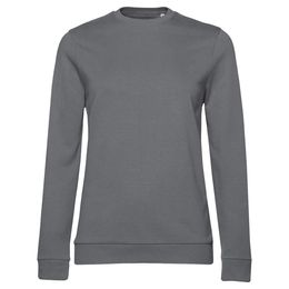 Womens Essential Pullover French Terry grau, Größe XS