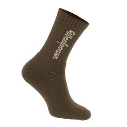 Woolpower Merino Socken Classic Logo 400 pine green, Größe 36-39