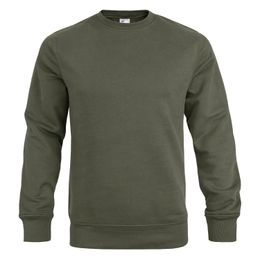 King Crew Neck Sweat Pullover oliv, Gr&ouml;&szlig;e XS