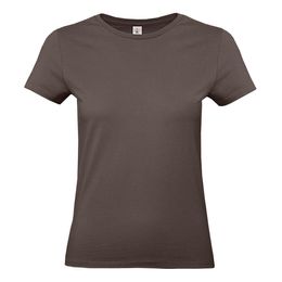 Womens Essential T-Shirt braun, Größe S