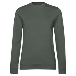 Womens Essential Pullover French Terry oliv, Gr&ouml;&szlig;e S