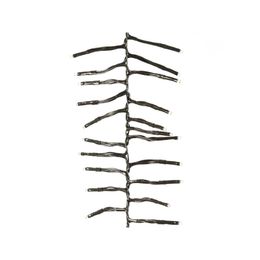 MARELIDA LED Büschel Lichterkette Cluster blinkend L: 13,5m in schwarz | Gr.: onesize