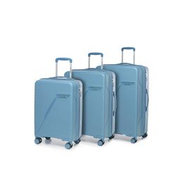 Wittchen LUGGAGE SET FROM POLYPROPYLENE in Blue | Gr.: onesize