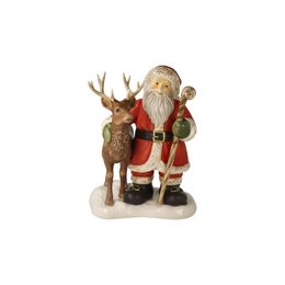 Goebel Figur " Santa und der König des Waldes " in Bunt | Gr.: onesize
