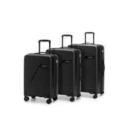 Wittchen LUGGAGE SET FROM POLYPROPYLENE in Black | Gr.: onesize