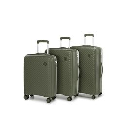 Wittchen SUITCASE SET in Olive | Gr.: onesize