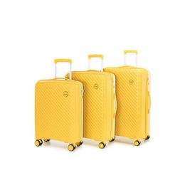 Wittchen SUITCASE SET in Yellow | Gr.: onesize