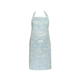 GreenGate Schürze AUBREY ICE BLUE Blau mit Blumen | Gr.: onesize