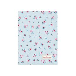 GreenGate Geschirrtuch SILA PALE BLUE Blau mit Blümchen | Gr.: onesize