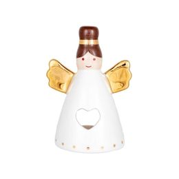 GreenGate Kerzenhalter ANGEL mit goldenen Flügeln 11 cm | Gr.: onesize