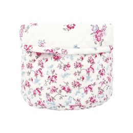 GreenGate Brotkorb ELSY Wei&szlig; mit Blumen | Gr.: onesize