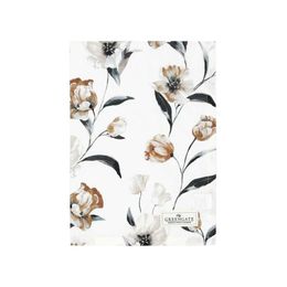 GreenGate Geschirrtuch ELIANA Weiß mit Blumen | Gr.: onesize