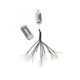 MARELIDA LED Feuerwerk Leuchtstern Firework mit Fernbedienung D: 25cm in schwarz | Gr.: onesize