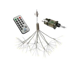 MARELIDA LED Feuerwerk Leuchtstern Firework mit Fernb. D: 25cm in weiß | Gr.: onesize