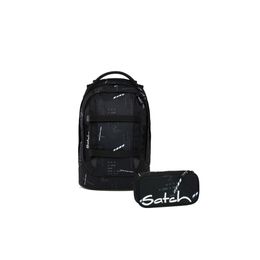 Satch Schulrucksack-Set PACK Ninja Matrix 2-teilig in Schwarz | Gr.: onesize