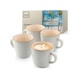 Sänger Sänger 4-tlg. Kaffeebecher Set Rio Creme in Beige | Gr.: onesize