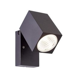 Brilliant Burk LED Außenwandstrahler in schwarz | Gr.: onesize